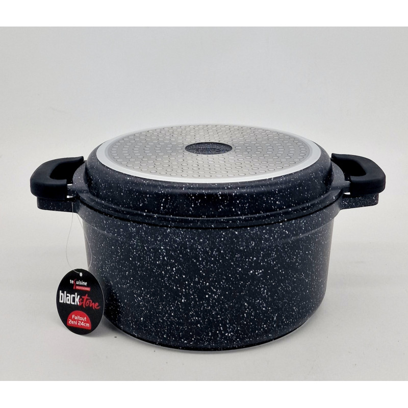 Faitout 24cm 2 en 1 - 3,5 litres - Espace Cuisine Professionnel